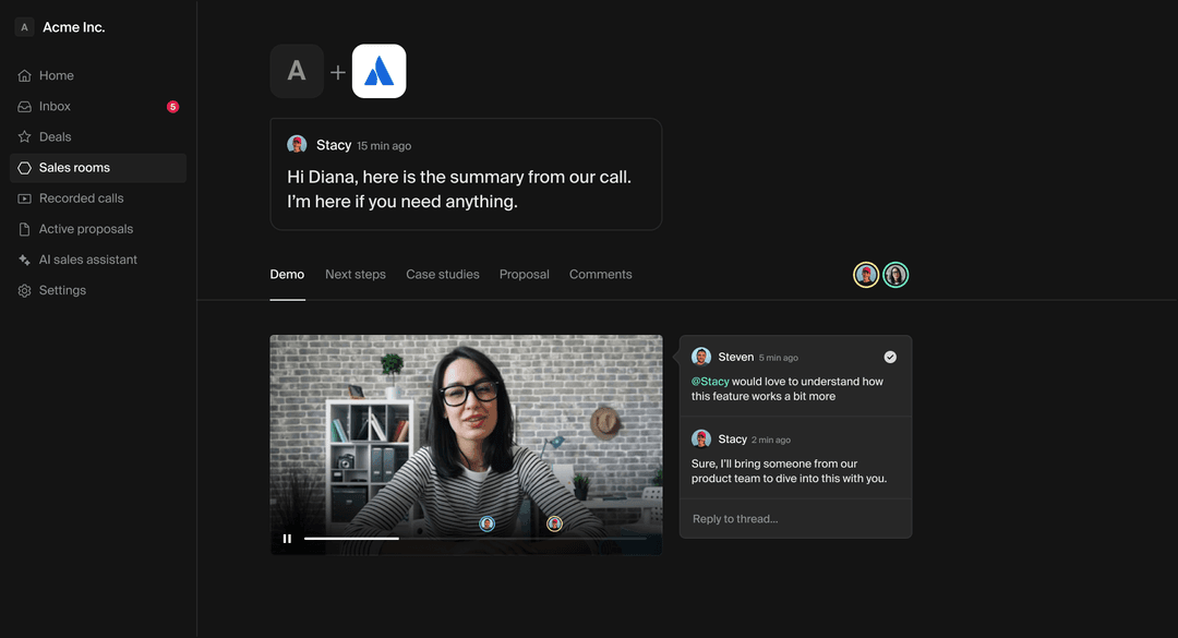 Sales Tools | Liveblocks
