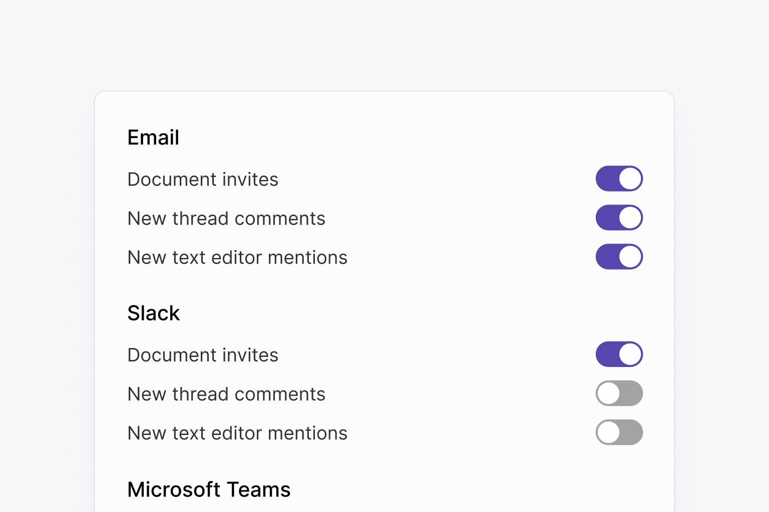 How To Create A Notification Settings Panel Liveblocks Documentation