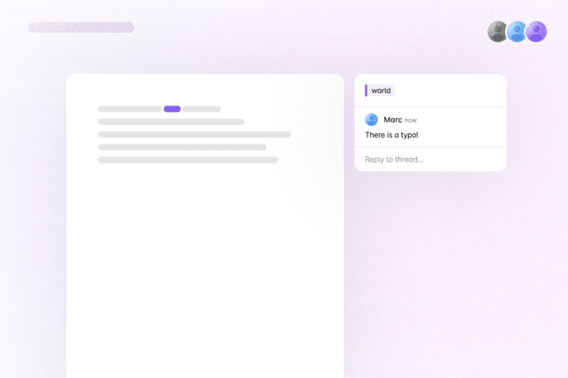 Text Editor Comments Liveblocks Example