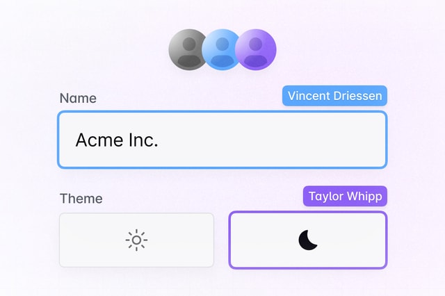 Multiplayer Form | Liveblocks Example