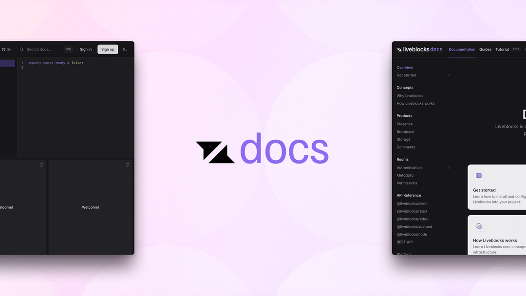 Introducing The Brand New Liveblocks Docs Liveblocks Blog