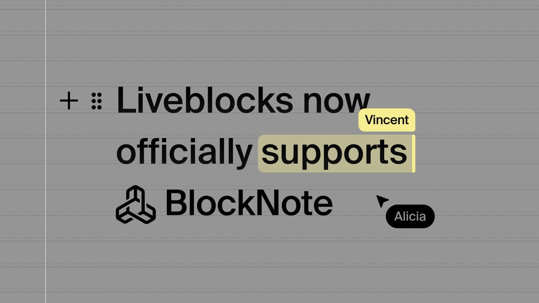 Add Notion Style Collaborative Text Editing To Your App With Liveblocks
