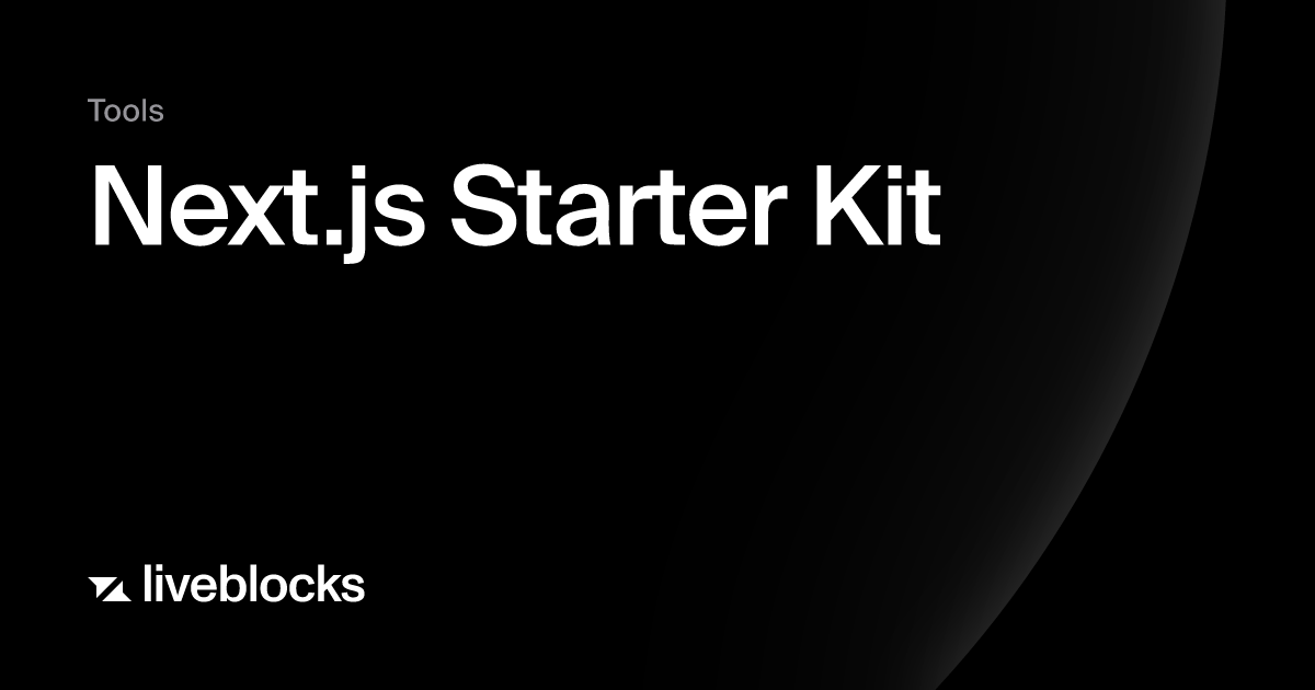 Tools Nextjs Starter Kit Liveblocks Documentation
