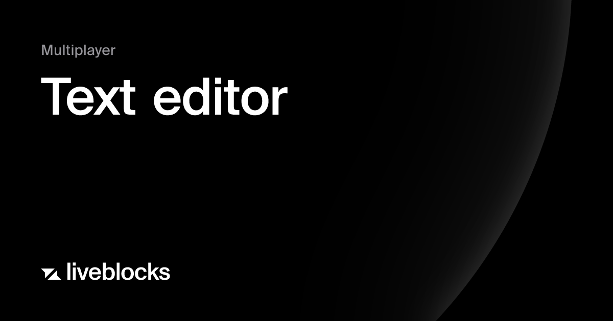Text editor | Multiplayer