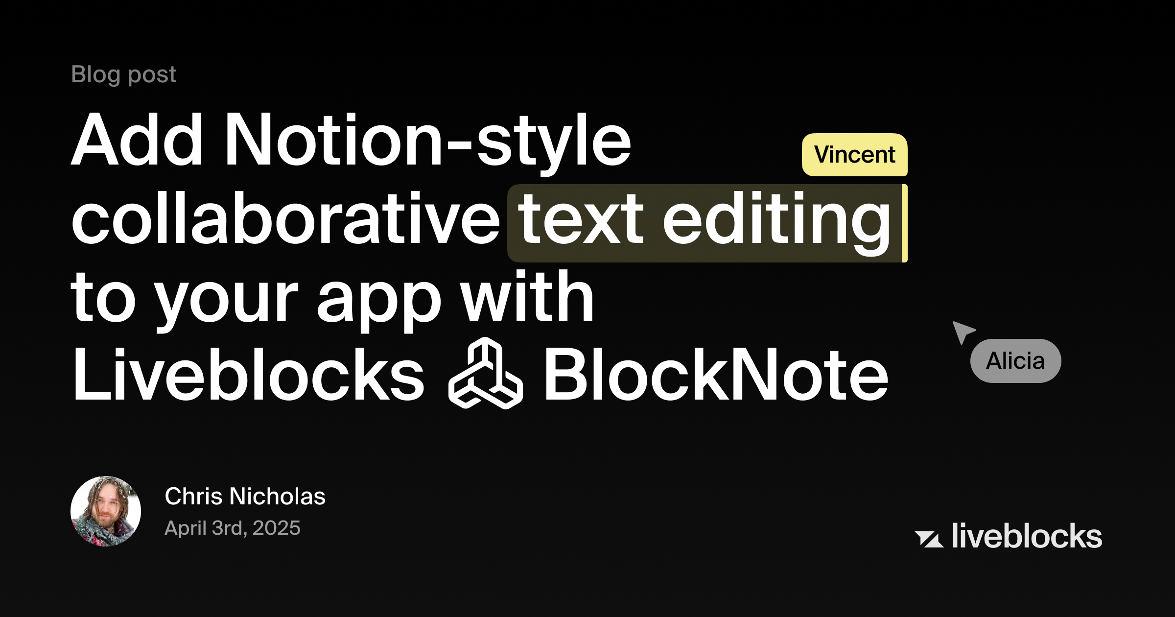 Add Notion Style Collaborative Text Editing To Your App With Liveblocks