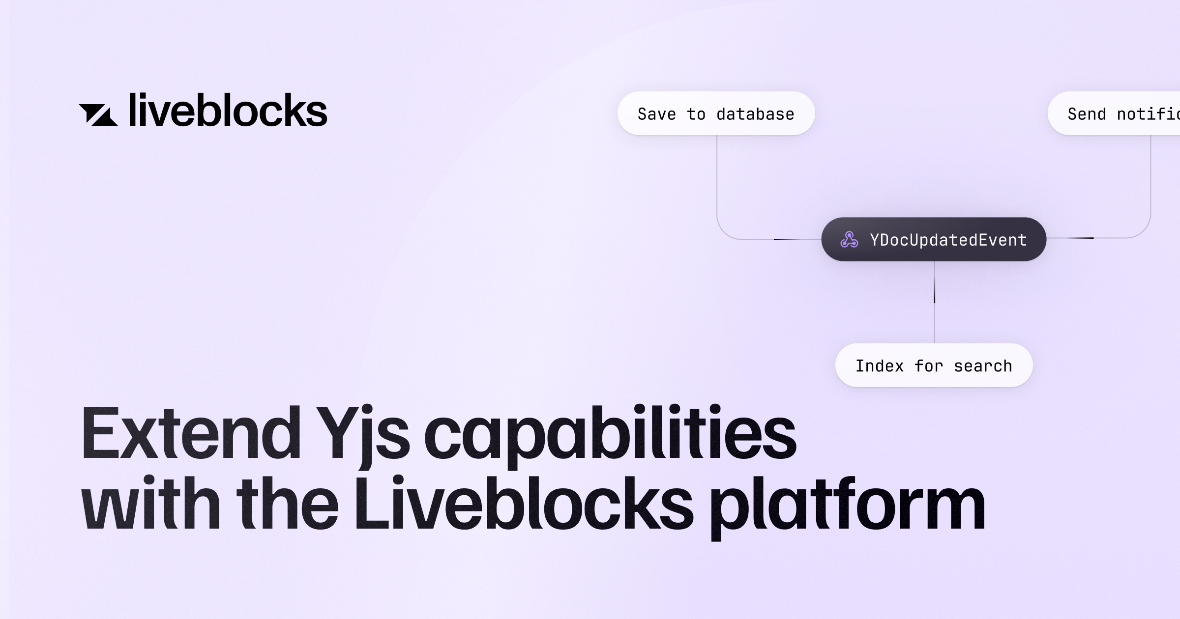 Extend the capabilities of Yjs using our REST API and webhooks | Liveblocks blog