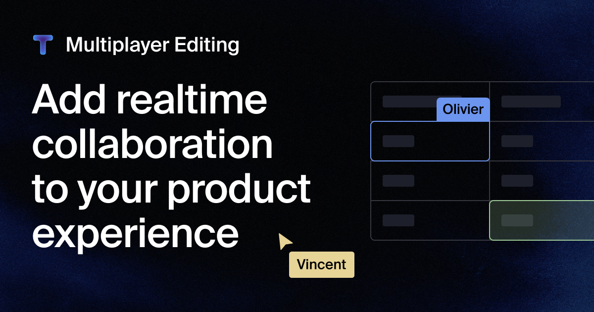 Liveblocks Multiplayer Editing | Realtime collaboration