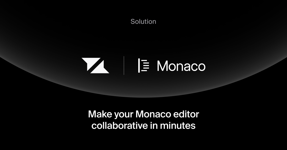 Make your Monaco editor collaborative in minutes | Liveblocks