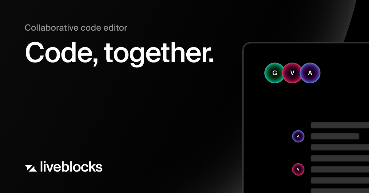 Collaborative code editor | Write code together
