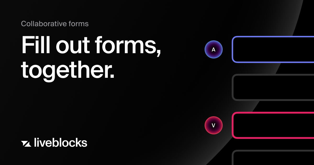 Collaborative form | Fill out forms together